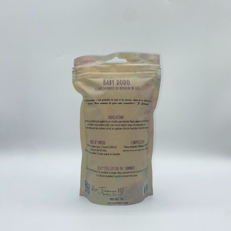 Tisane Dodo de Bébé BIO | Herboristerie du Docteur Sammut