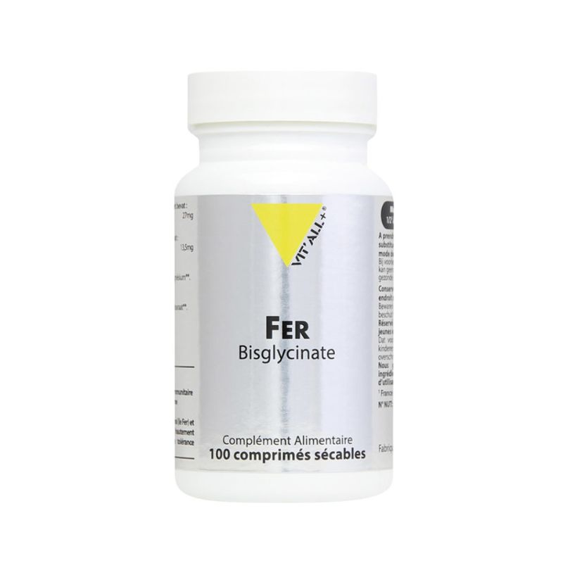 Fer - 100 comprimés - Vitall+ | Herboristerie du Docteur Sammut